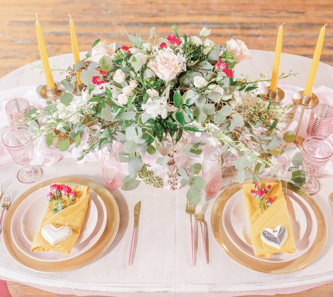 Table for Two - WV Weddings.